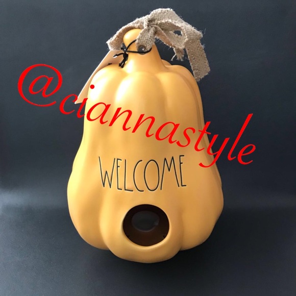 Rae Dunn | Accents | Rae Dunn Welcome Gourd Birdhouse | Poshmark